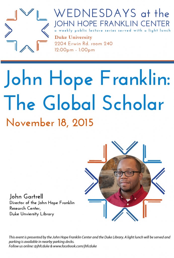 john hope franklin Archives - The Devil's Tale