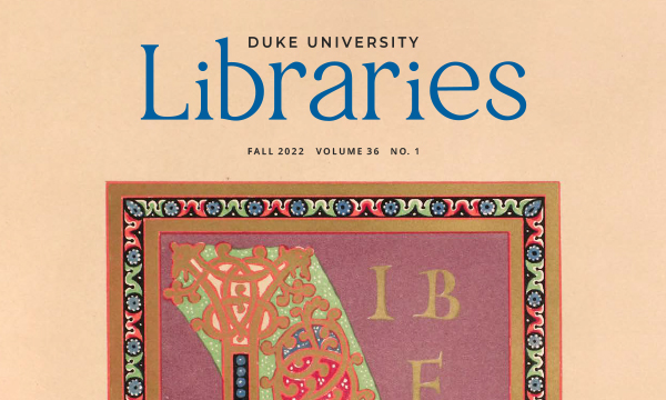 All Features - Duke University Libraries Blogs